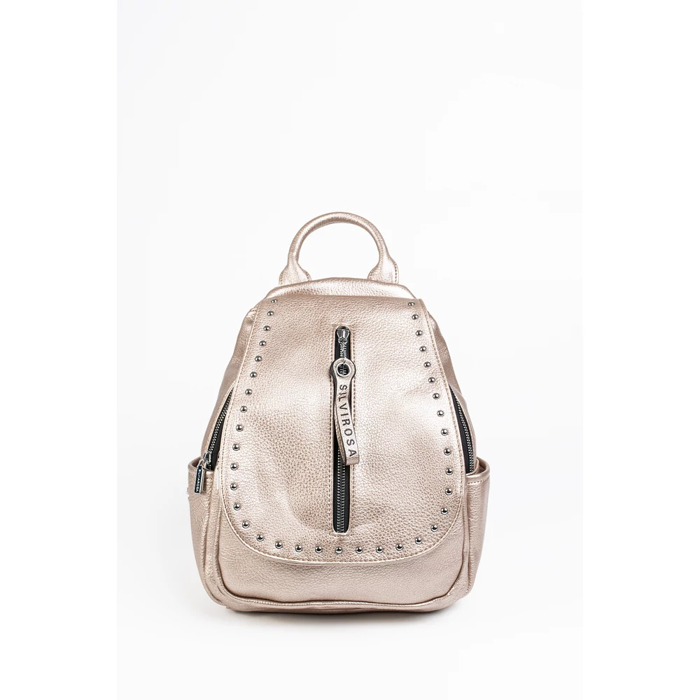 Silvia Rosa Rózsaarany Szegecselt Hátizsák - Női Divat Hátizsákok ...