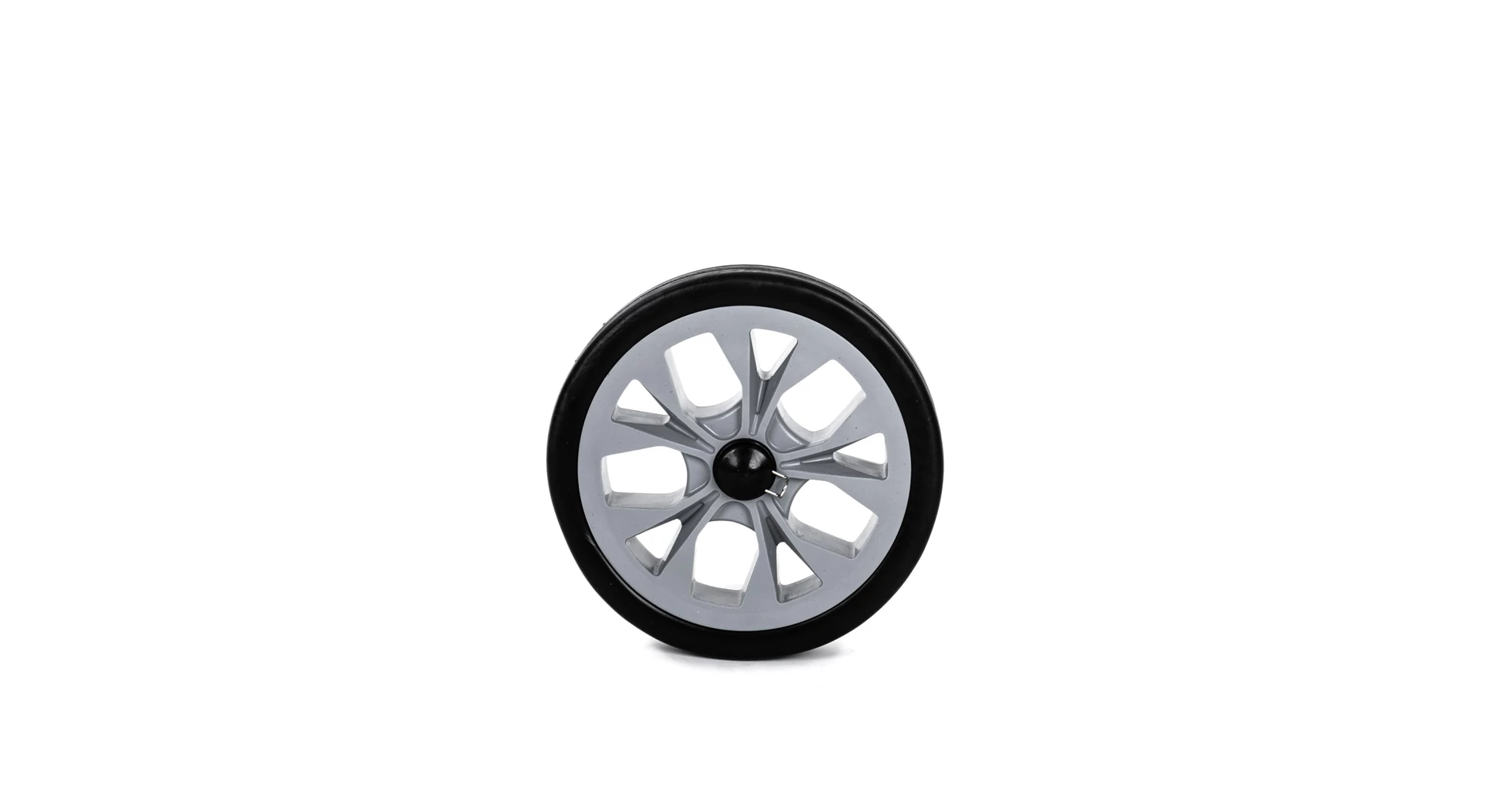 Fekete Műanyag Bordázott Kerék Bevásárlókocsihoz - Bevásárlókocsik ...