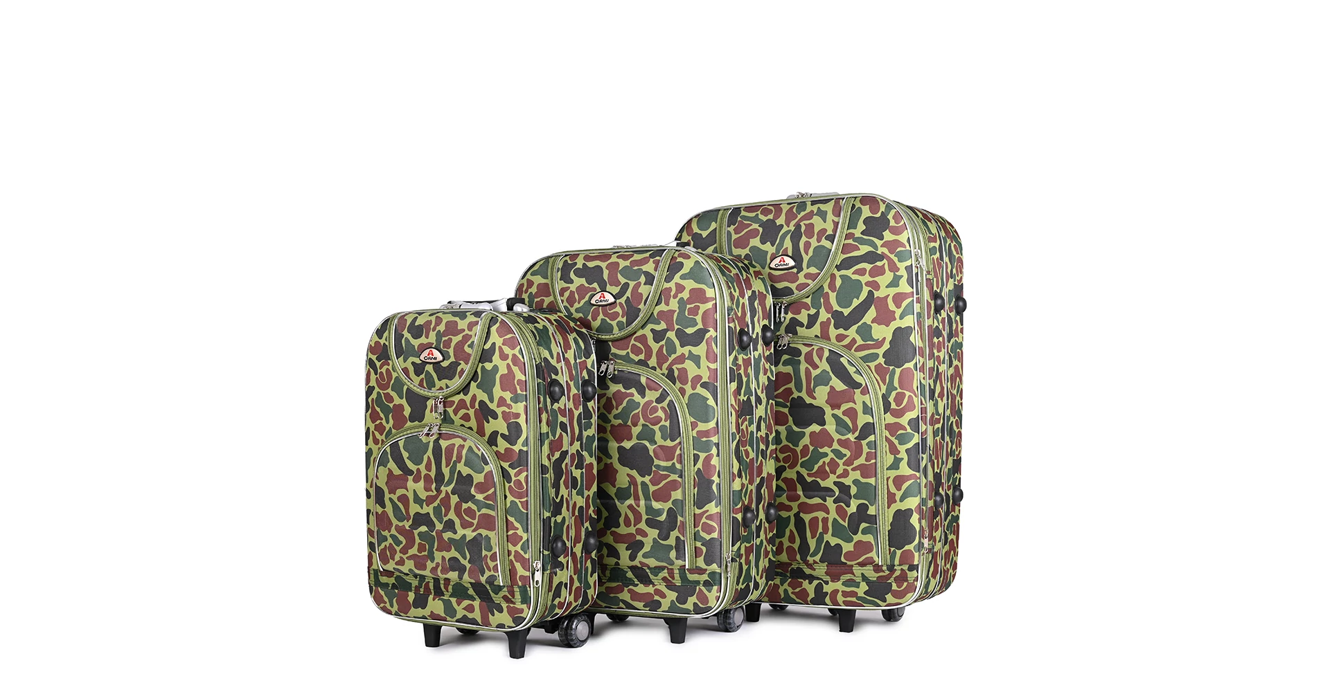 Ormi Terepmintás Puha Falú Bőrönd Szett - Bőrönd Szettek - Táska ...