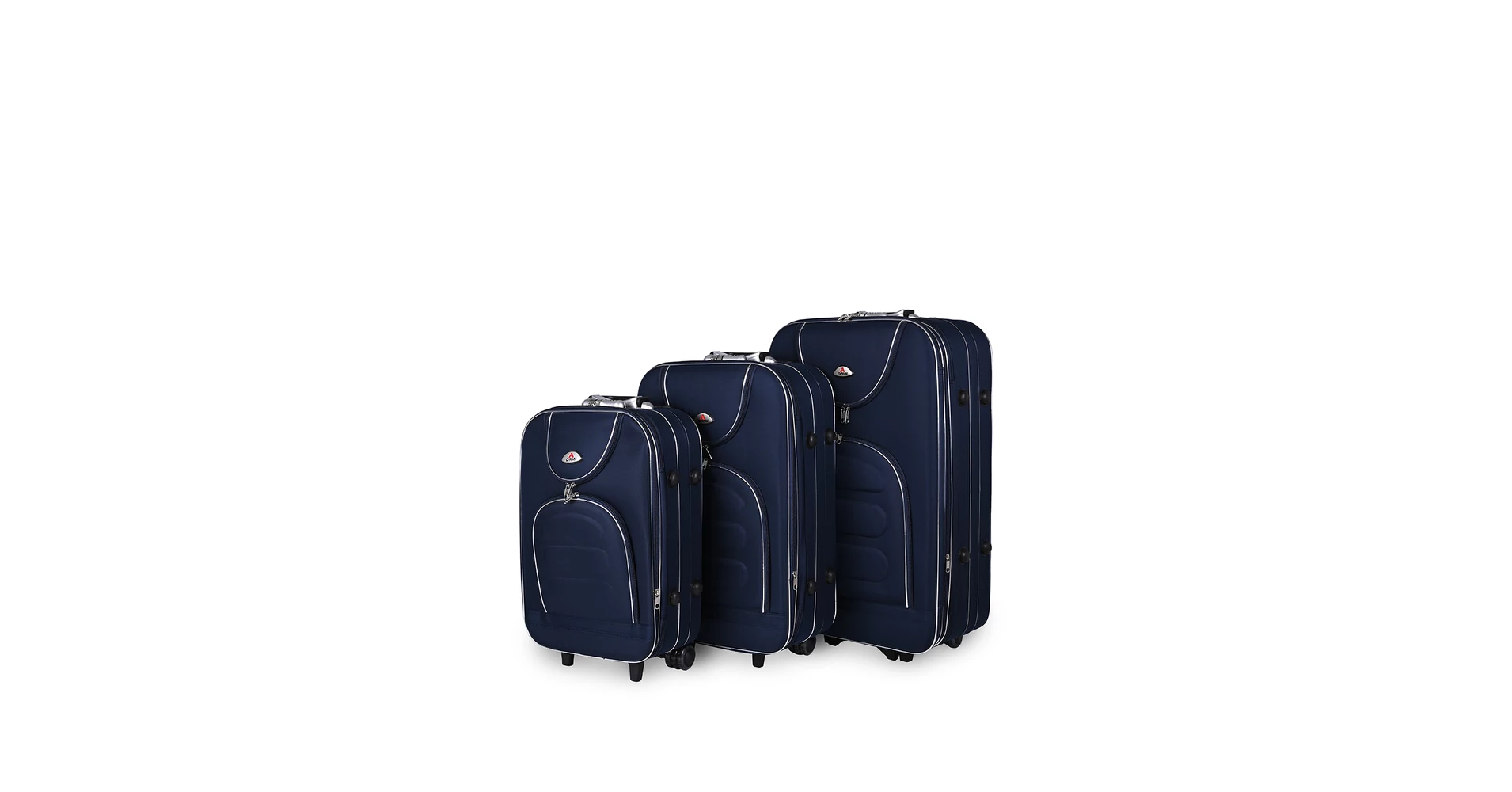 Ormi Sötétkék Puha Falú Bőrönd Szett - Bőrönd Szettek - Táska webáruház ...