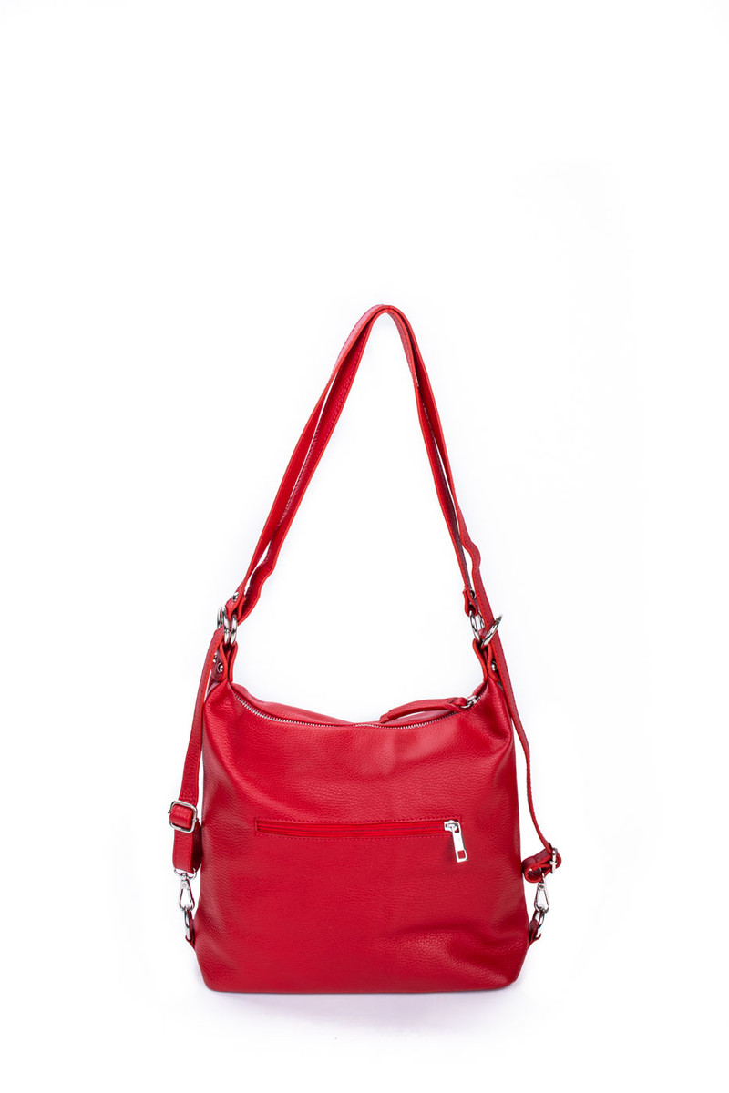 Besty Piros Valódi Bőr Hátizsák és Válltáska - Válltáskák - Táska ...
