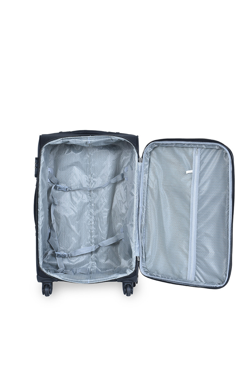 Ormi Kék Kis Méretű Puha Bőrönd (4 Kerekű) - KABIN (kis) MÉRETŰ ...