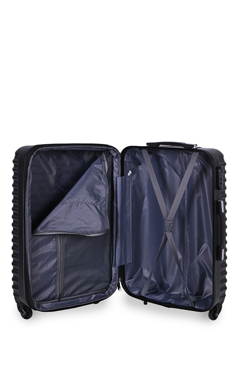 Ormi Kis Méretű Fekete Színű Keményfalú Bőrönd - KABIN (kis) MÉRETŰ ...