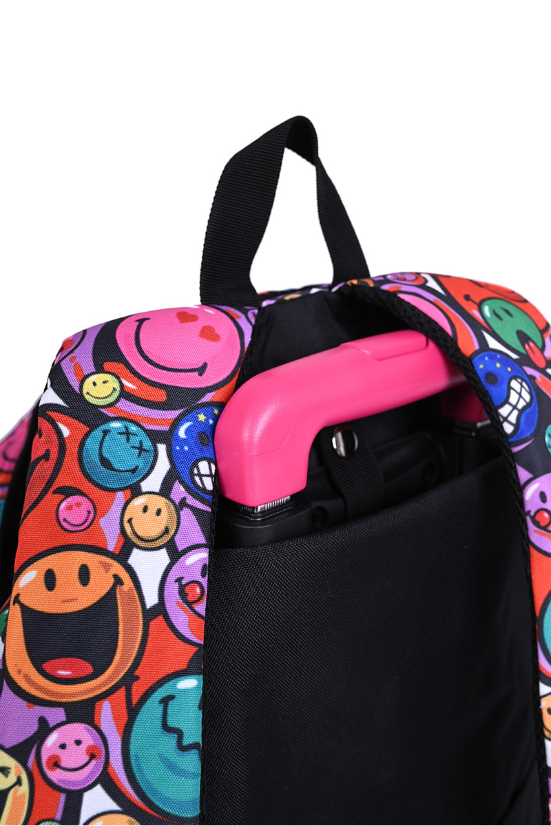 Aoking Smiley Gurulós Hátizsák - Általános Iskolásoknak - Táska ...